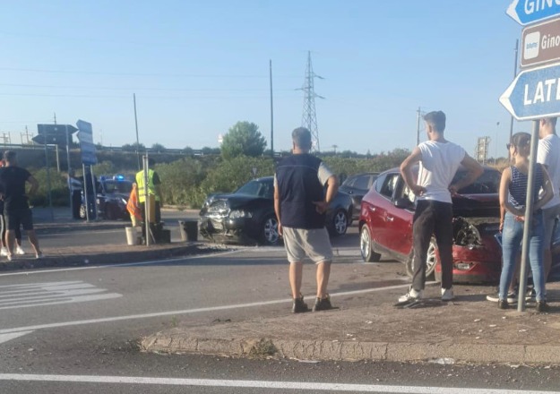 Marina di Ginosa: “Incidente tra due auto sulla SS 580". JUST TV - Just TV